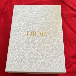 Dior | Other | Dior Shoe Box New With Tissue Paper And Card Inside ...